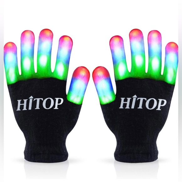 Accessories | Led Finger Lightup Gloves For Kids | Poshmark